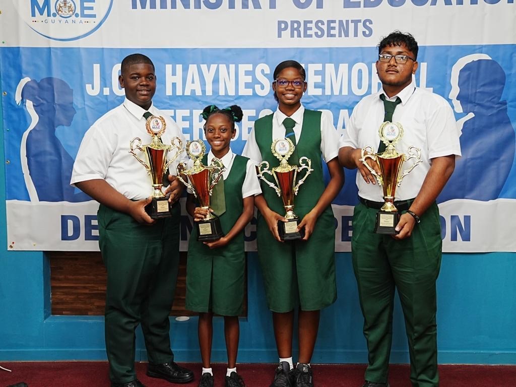 West Demerara Secondary School emerges winners the J.O.F. Memorial ...