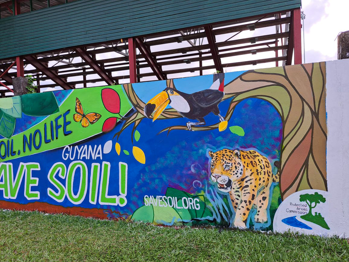 Save Soil Mural Unveiled at National Park to Raise Awareness on Soil ...