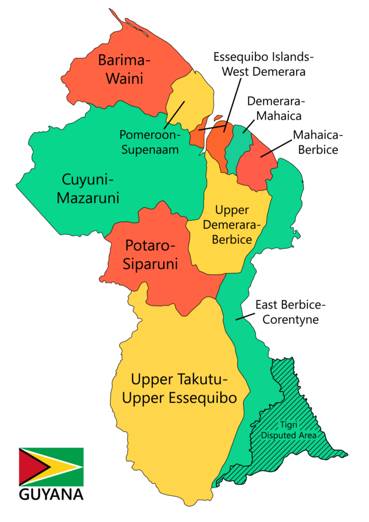 The Circulation of Guyana’s Correct Map – Village Voice News