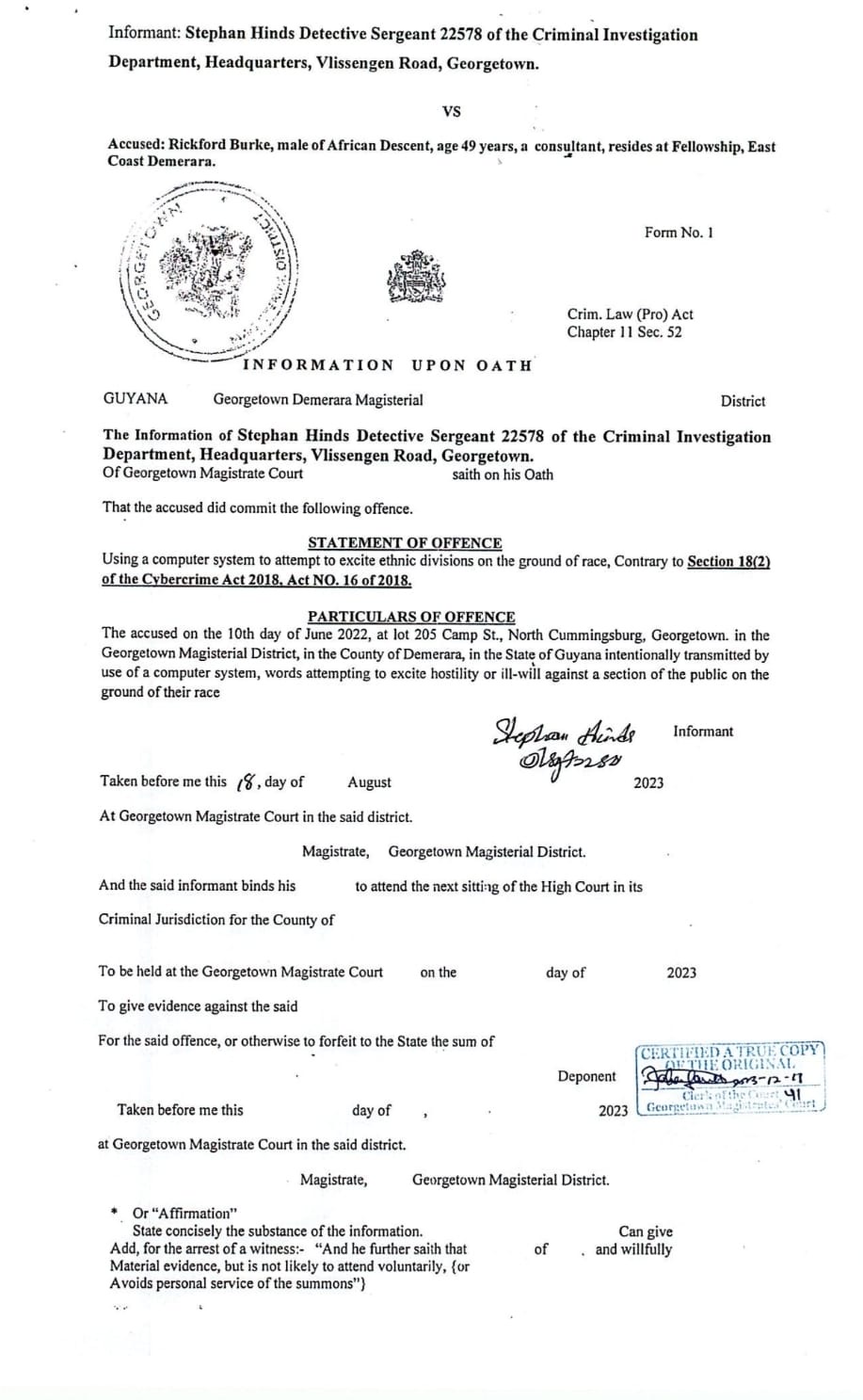 Weaponizing the Courts; Proof that the PPP Government Abused the Law to ...