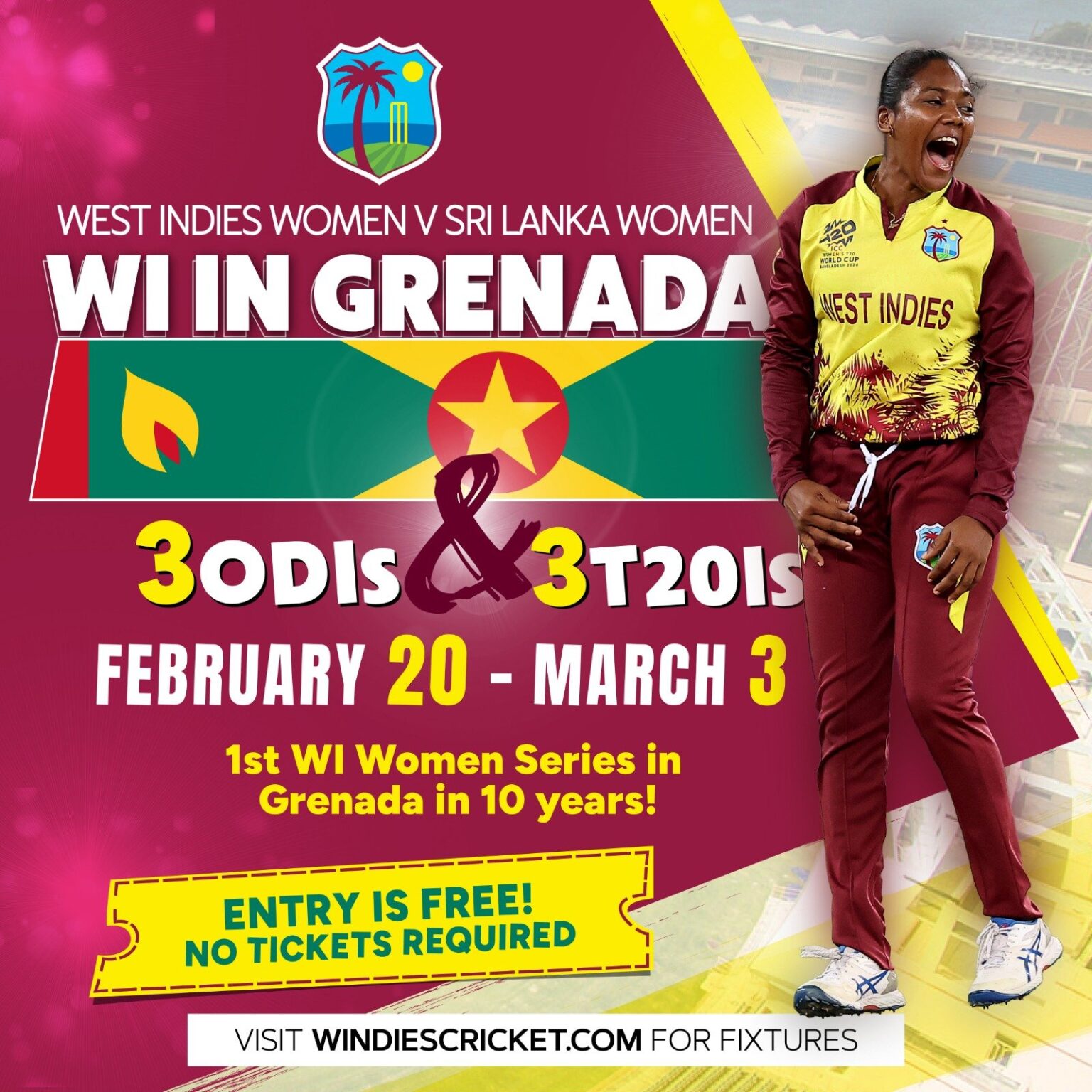 West Indies Women Kick Off Series Against Sri Lanka with Crucial ODI ...